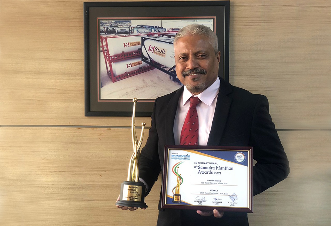 The Samudra Manthan Award | Stolt Tank Containers
