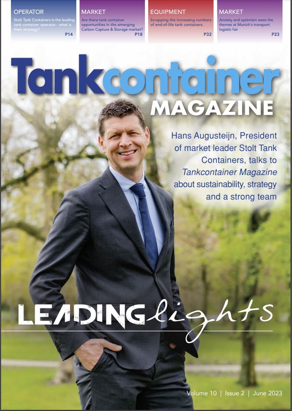 Interview with Hans Augusteijn | Stolt Tank Containers